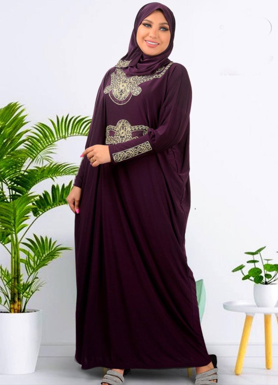 اسدال محجبات احمر 1001من لبسي - لبسي LEBSY - متجر ملابس – MSYGALLERY