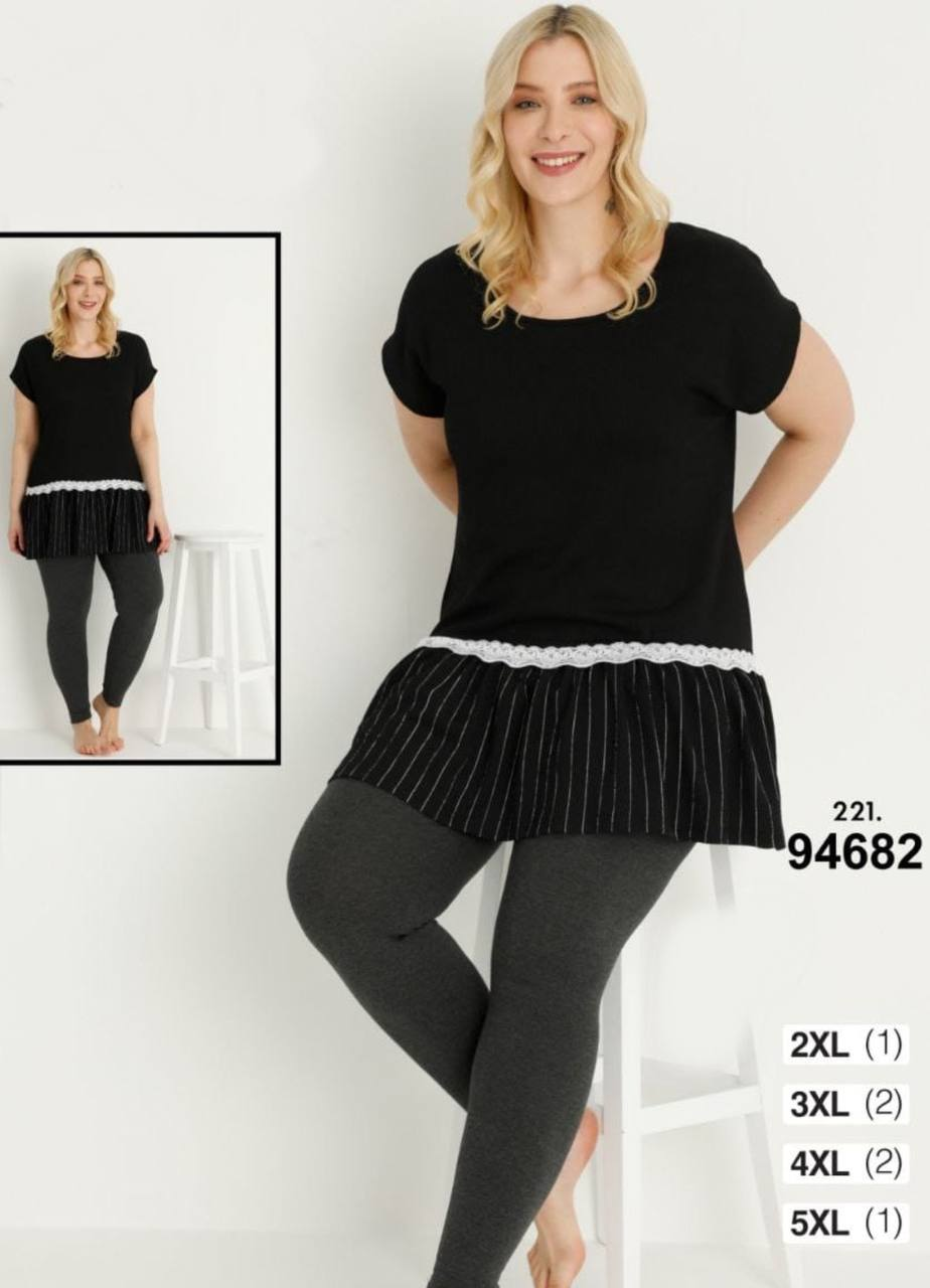 M S Y بيجامة قطن تركى 2 قطعة 94682من – MSYGALLERY