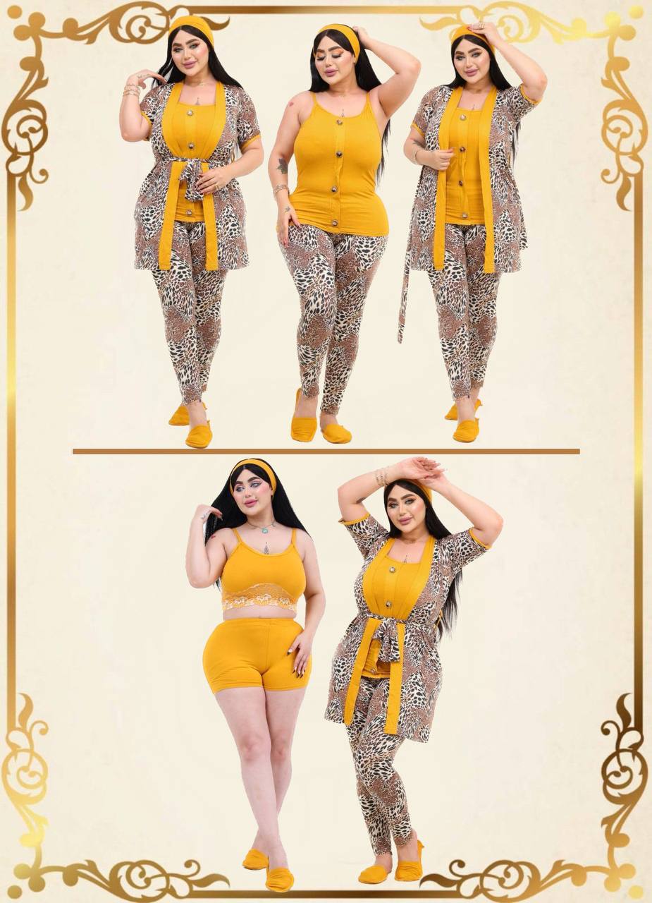 M S Y طقم 9 قطع تايجر 9015 لون اصفر من – MSY GALLERY