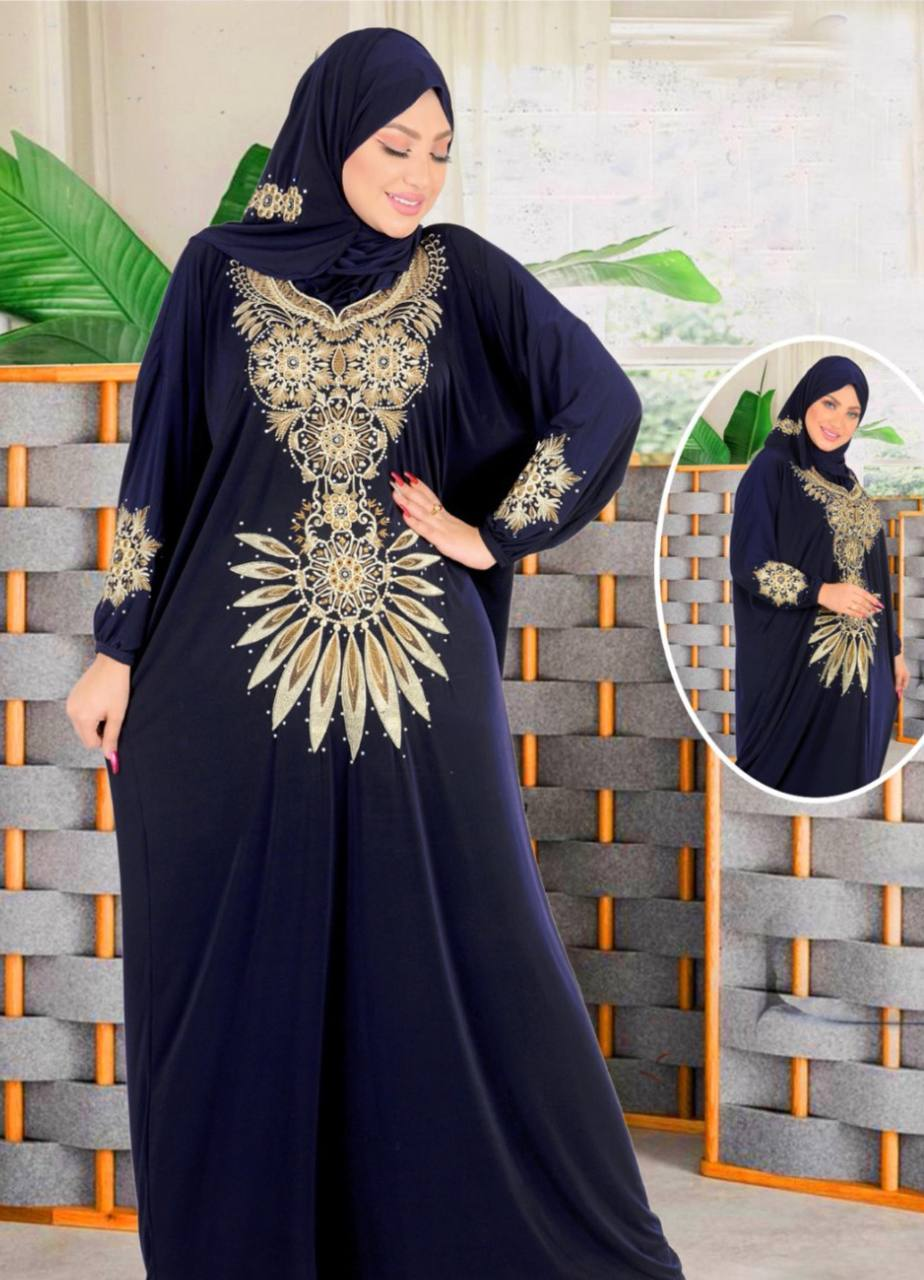 Elegant isdal free size 464 navy blue - LEBSY dress - clothing store ...