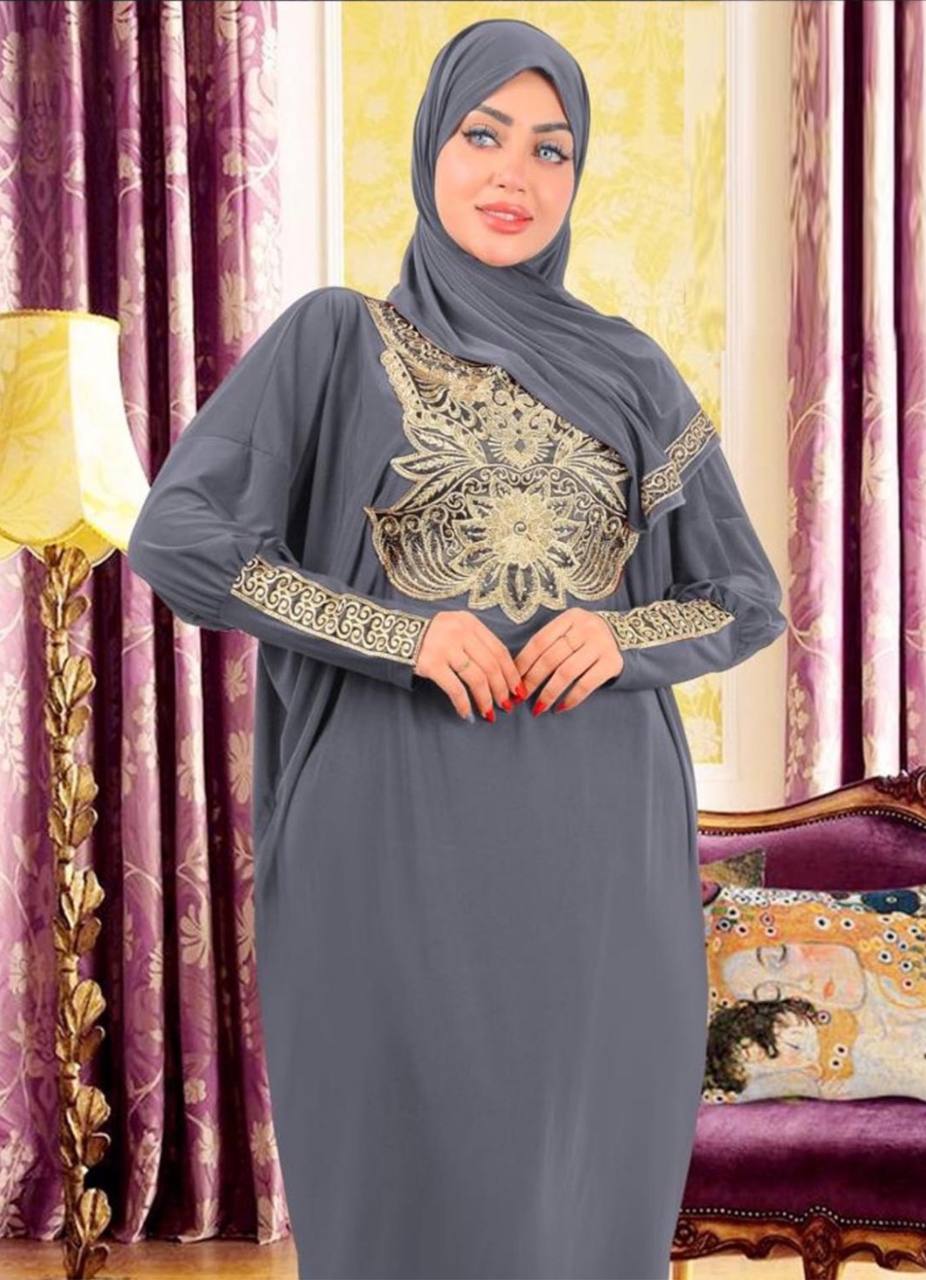 M S Y اسدال محجبات رمادي 8030 من – MSY GALLERY