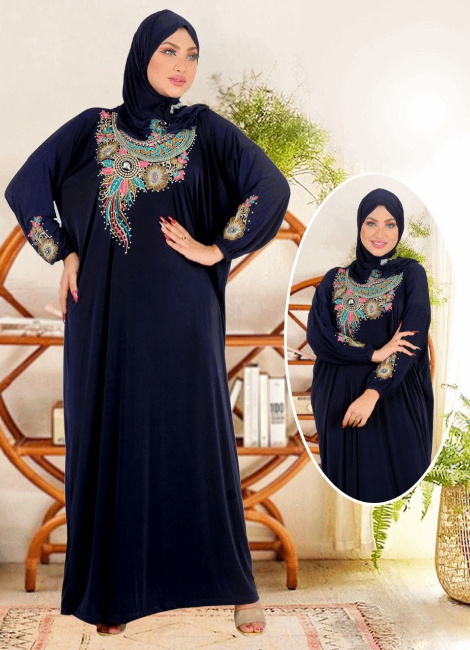 اسدال-محجبات-503-كحلي – MSY GALLERY