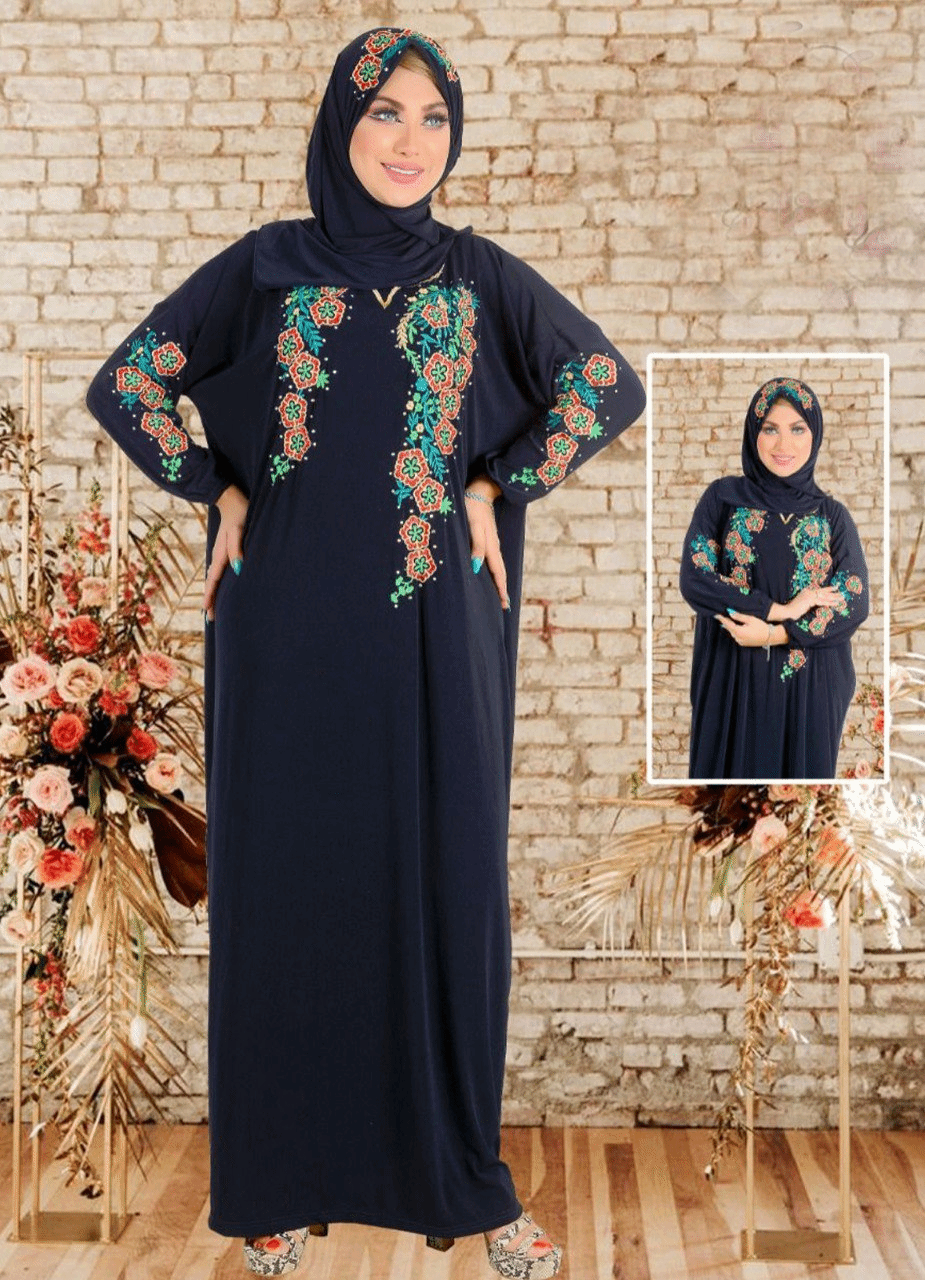 اسدال-راقي-فري-سايز-453-كحلي – MSY GALLERY