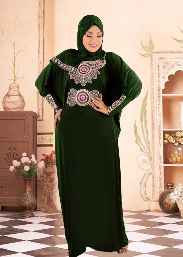 Elegant isdal free size 464 green - LEBSY dress - clothing store – M S ...